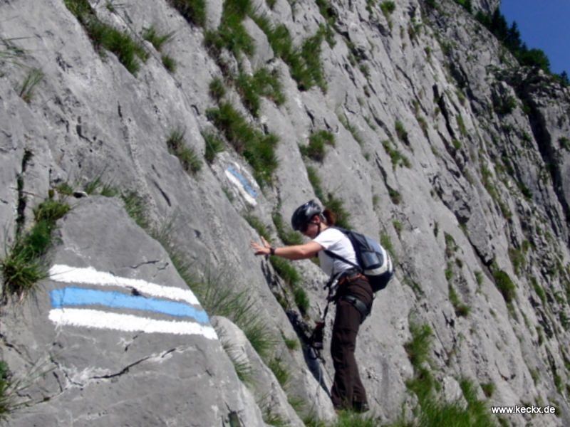 Klettersteig Sunnighorn Doros Erster Thomas Dorothee